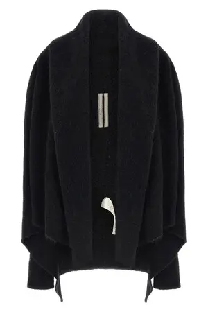 Rick Owens Hooded Medium Wrap Cardigan