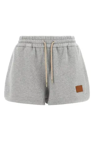 Fendi Essentia Sweatshirt Shorts - Gray