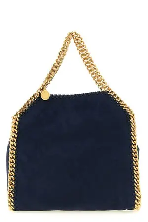 Stella McCartney Falabella Mini Suede Shoulder Bag - Blue