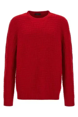 Prada Cashmere-blend Crew Neck Sweater