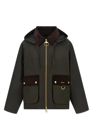 Barbour Carville Waxed Cotton Casual Jacket