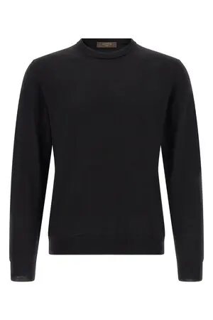 ZANONE Wool Sweater - Black