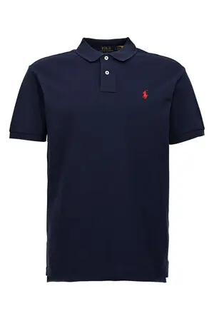 Polo Ralph Lauren Logo Polo - Blue