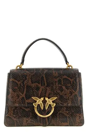 Pinko Love One Light' Medium Handbag - Brown
