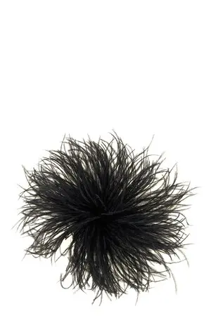 GIANLUCA CAPANNOLO Feather Pin - Black