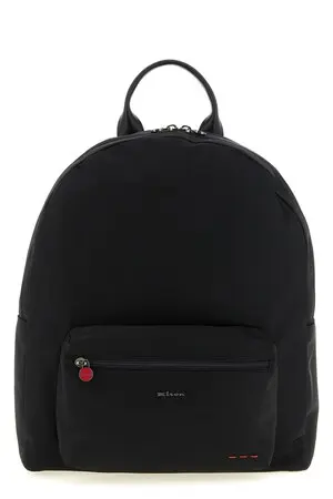Kiton Logo Backpack - Black