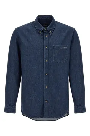 A.p.c. New Greg' Shirt - Blue
