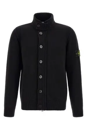 Stone Island 5100047 Cardigan - Black