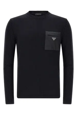 Prada Re-nylon Pocket Sweater