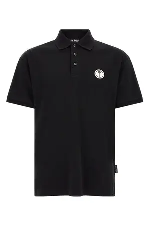 Palm Angels Logo Patch Polo Shirt