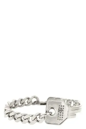 MAISON MARGIELA Key' Chain Bracelet - Silver