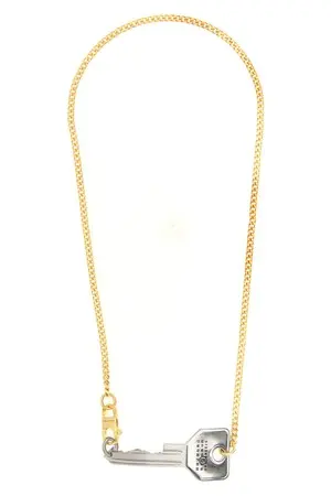 MAISON MARGIELA Key Necklace - Silver