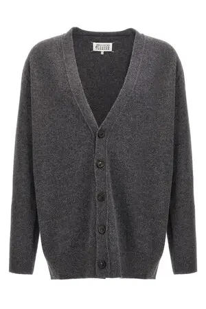 MAISON MARGIELA Wool Cardigan - Gray