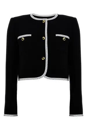 Moschino Crepe Short Jacket