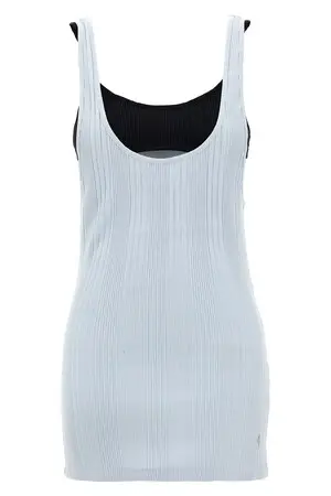 Attico Logo Ribbed Top