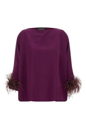 GIANLUCA CAPANNOLO Laura' Blouse - Purple