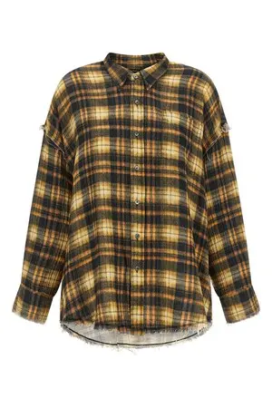 R13 Raw Cut Hem Shirt