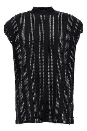 Attico Laurie Cotton Jersey Dress