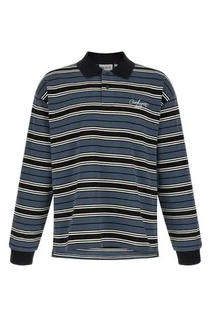Carhartt Work In Progress Devitt Rugby' Polo Shirt - Gray