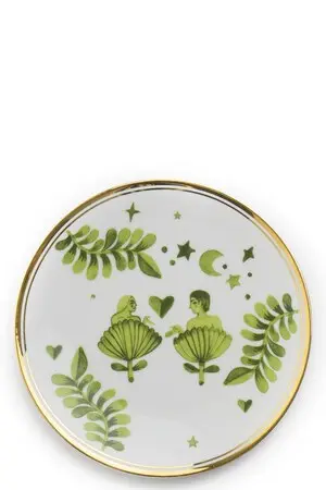 BITOSSI La Tavola Scomposta' Bread Plate ⌀ 17 Cm - Green