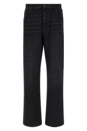 Balmain Printed Jeans For Men