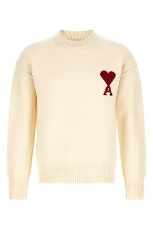 AMI Paris De Coeur Virgin Wool Sweater