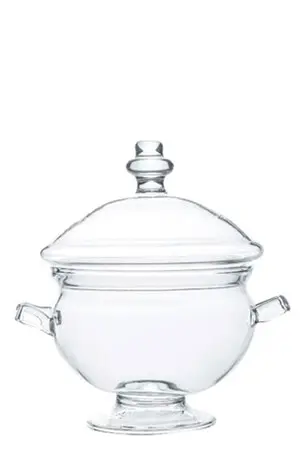 BITOSSI Potiche Small Borosilicate Glass - Transparent