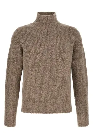 ROBERTO COLLINA Ribbed Sweater - Beige
