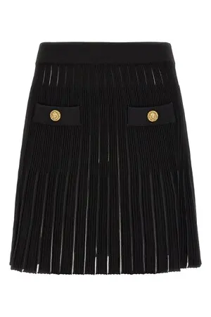 Balmain Pleated Skirt
