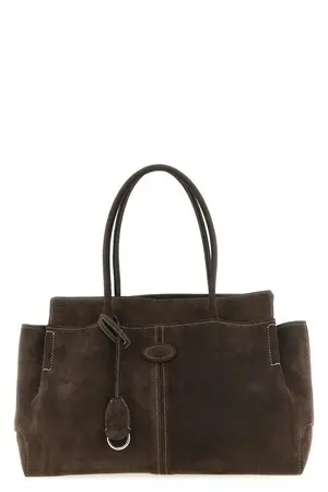 TOD'S Suede Shopping Bag
