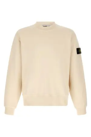 Stone Island Crew Neck Sweatshirt - White