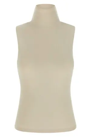 Extreme Cashmere N° 502 Collarbone' Top - White