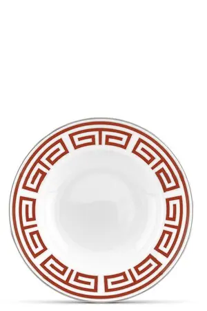 GINORI 1735 Soup Plate 'labirinto' ⌀ 24,5 Cm - Red