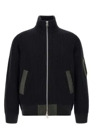 Sacai Ribbed Knit Blouson