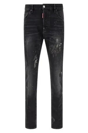 Dsquared2 Splatter Paint Jeans - Black