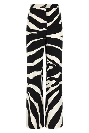 Dolce & Gabbana Zebra Print Palazzo Pants