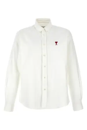 AMI Paris De Coeur' Shirt - Red