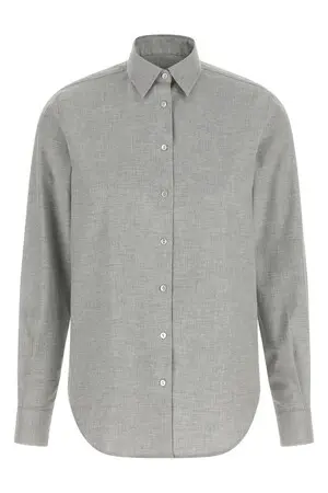 XACUS Marta' Flannel Shirt - Gray
