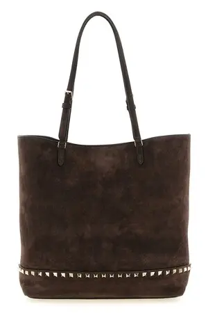 VALENTINO 'rockstud Medium' Suede Shoulder Bag