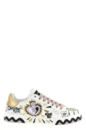 Dolce & Gabbana Portofino Leather Sneakers