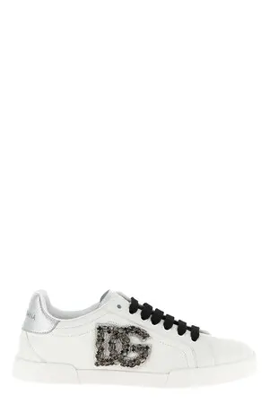 Dolce & Gabbana Portofino Leather Sneakers