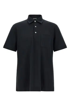 Zegna Polo Shirt With Pocket