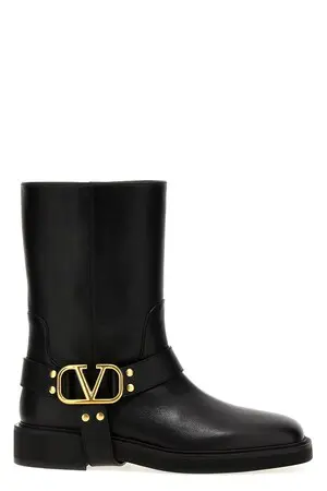 Valentino Garavani Vlogo Signature Ankle Boots