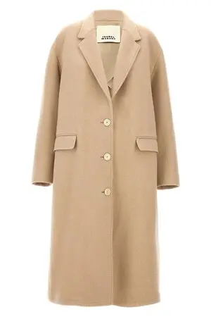 Isabel Marant Étoile Efezia Wool Blend Coat