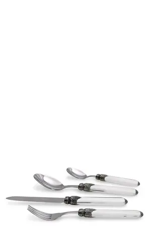 RIVADOSSI Set Of 24 Cutlery 'venezia - Transparent