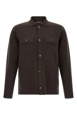 ZANONE Saharan Cardigan - Brown