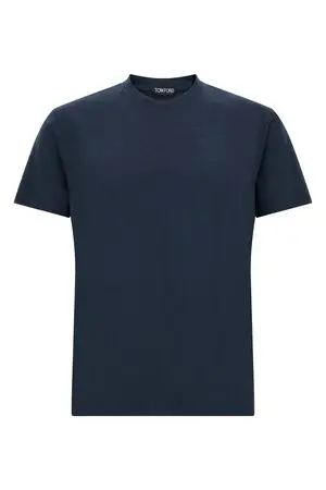 TOM FORD Crew-neck T-shirt - Blue
