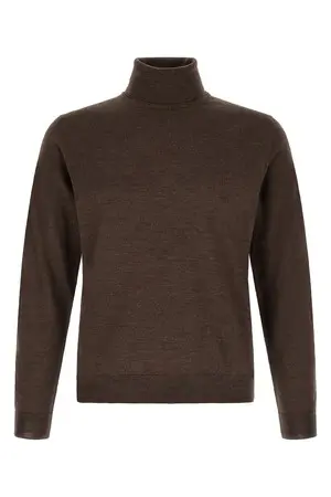 ZANONE Turtle-neck Sweater - Brown