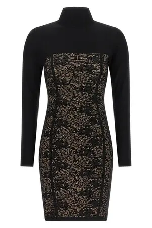 Elisabetta Franchi Jacquard Dress