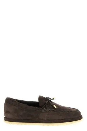 TOD'S Suede Moccasins - Brown